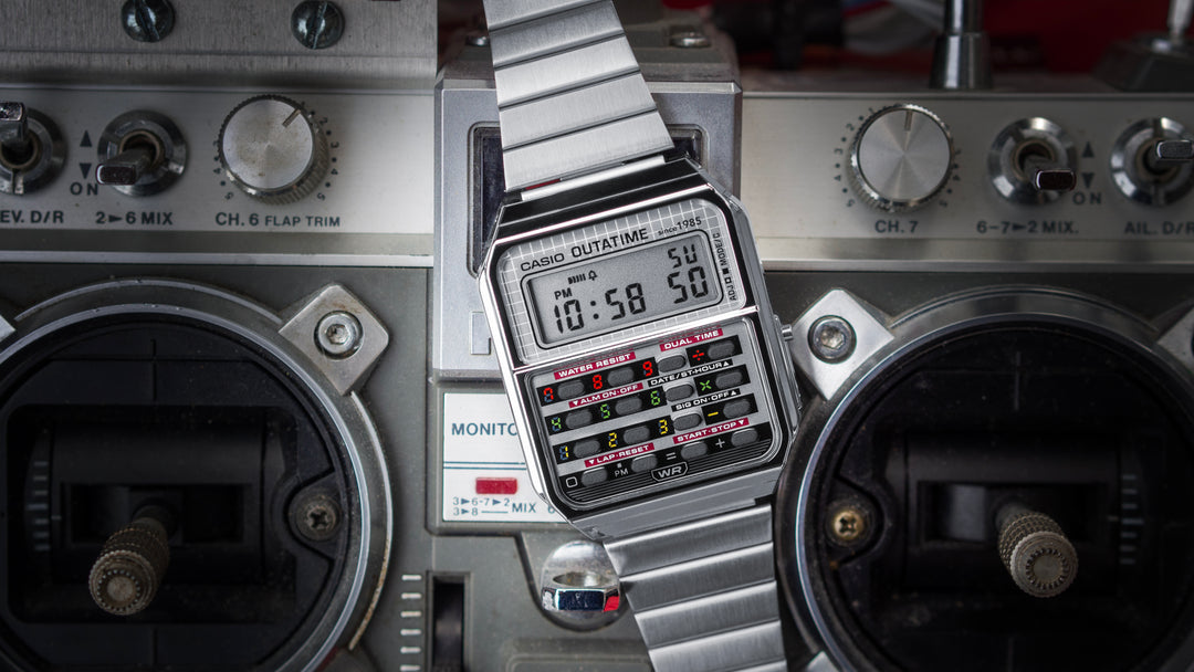BACK TO THE FUTURE CASIO VINTAGE A500WEBF-1A