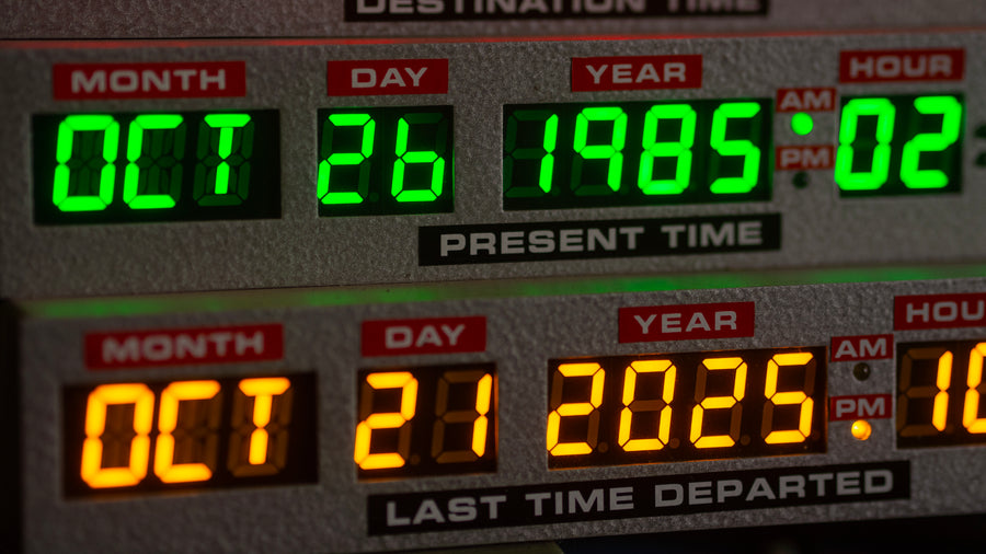 BACK TO THE FUTURE CASIO VINTAGE A500WEBF-1A