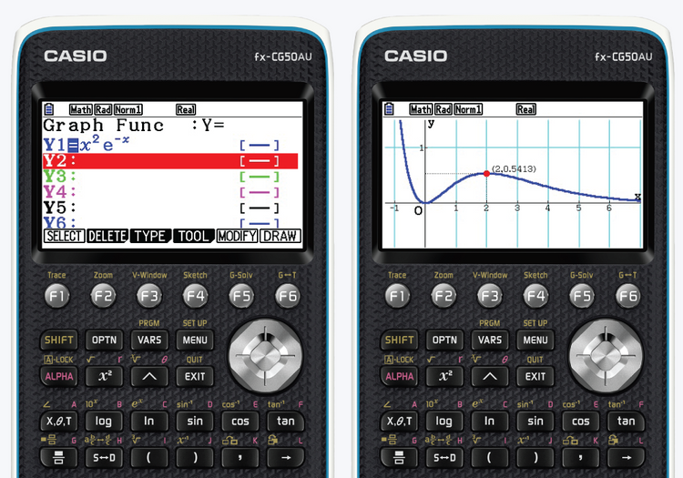 CASIO Graphing Calculator - fx-CG50AU Graphing Calc | CASIO Australia
