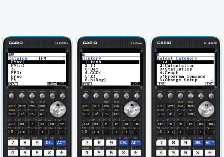 CASIO Graphing Calculator - fx-CG50AU Graphing Calc | CASIO Australia