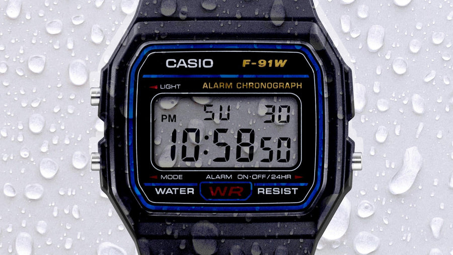 CASIO F91W-1 Black Vintage Digital Watch | CASIO Australia